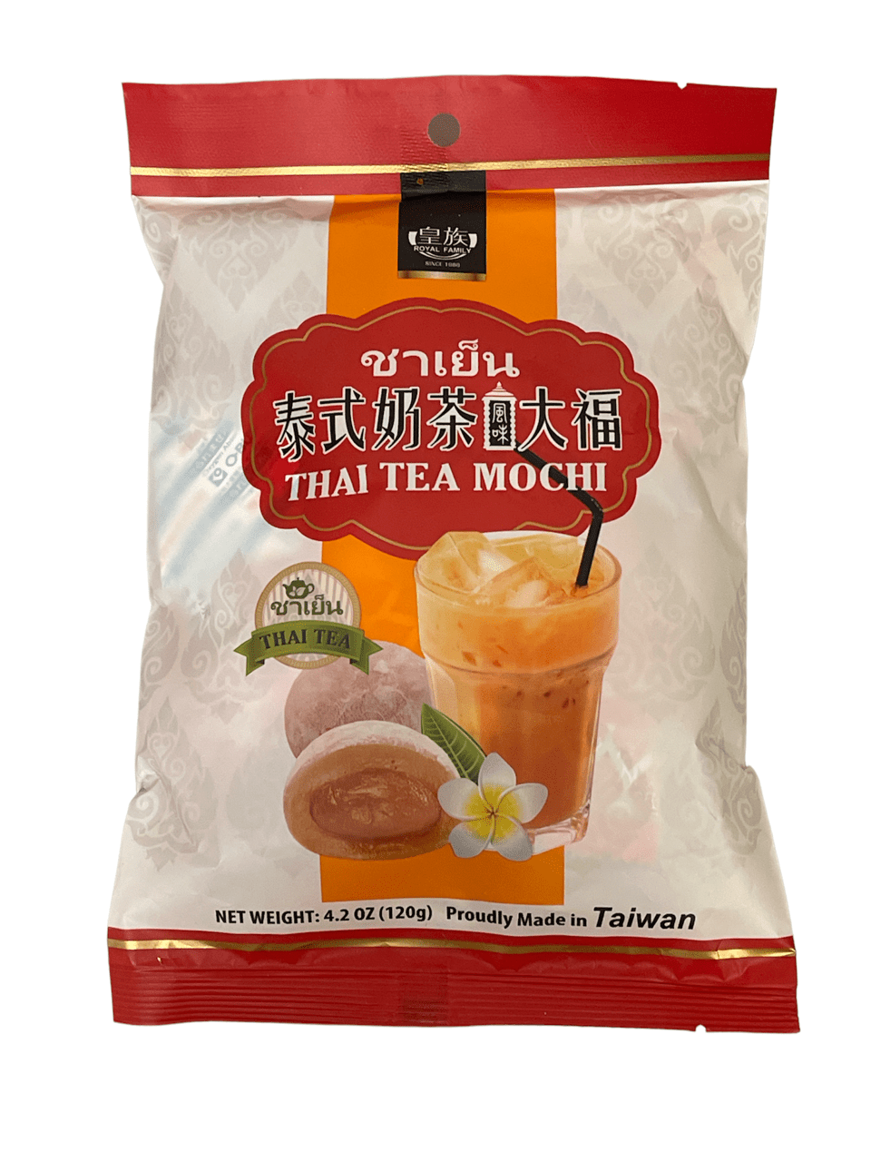 Royal Family Thai Tea Mochi 4.2 oz - Walmart.com
