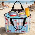 Cherry Farmhouse Mesh Beach Bag for Women Men,Large Beach Tote ...