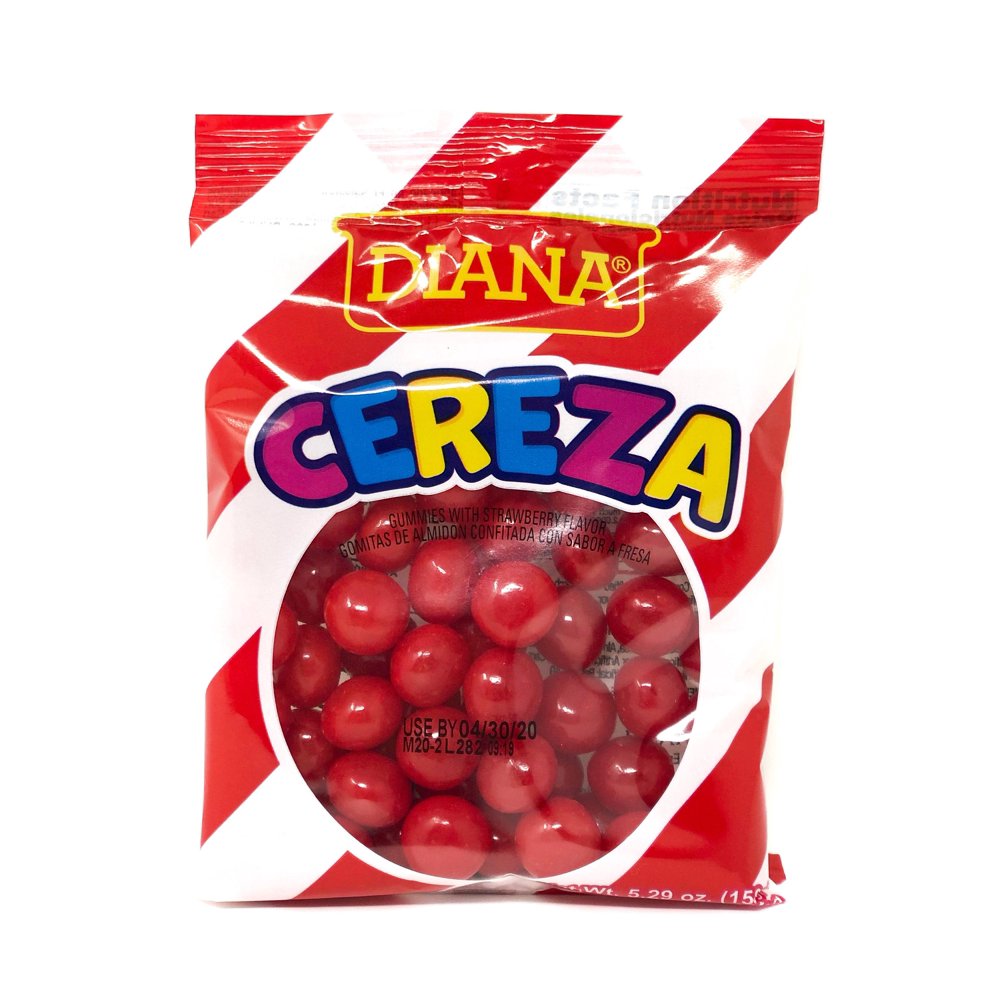 DIANA Cereza | Cherry Flavored Jelly Beans 5.29 oz. / 150 gr. - Pack of ...