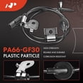 A-Premium ABS Wheel Speed Sensor Compatible with Subaru Models - Legacy ...