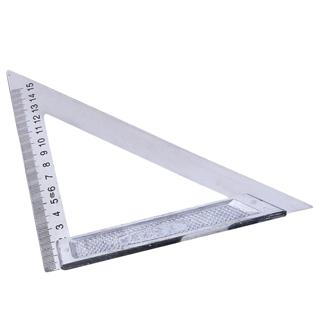 Multifunction Stainless Steel Angle Ruler Metric Triangle Ruler ...