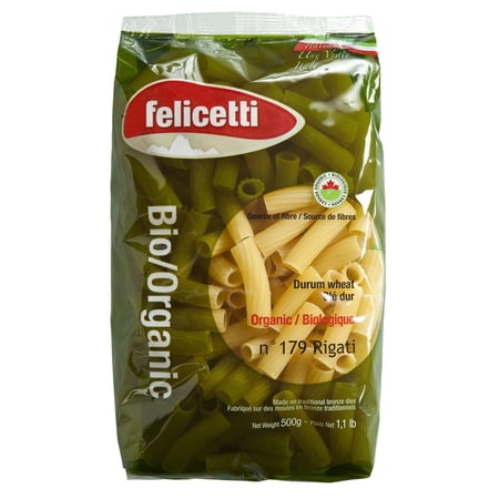 Felicetti Organic Durum Wheat White Rigati, Authentic Italian Pasta ...