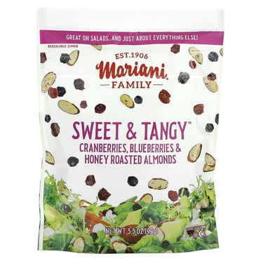 Mariani Dried Fruit, Salad Toppers, Sweet & Tangy, 3.5 Oz - Walmart.com