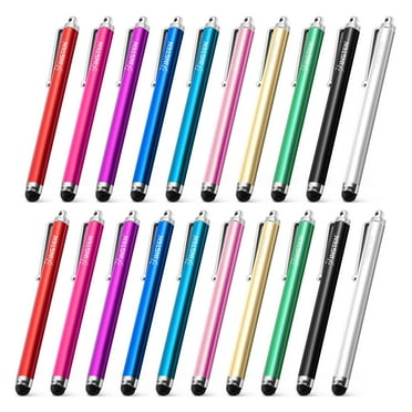 onn. 2-in-1 Stylus with Built-In Ballpoint Pen, 5 Pack - Walmart.com