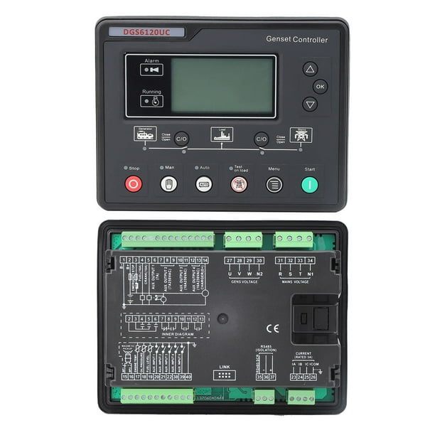 Backlight Genset Controller, Stable Generator Control Panel, Industry ...