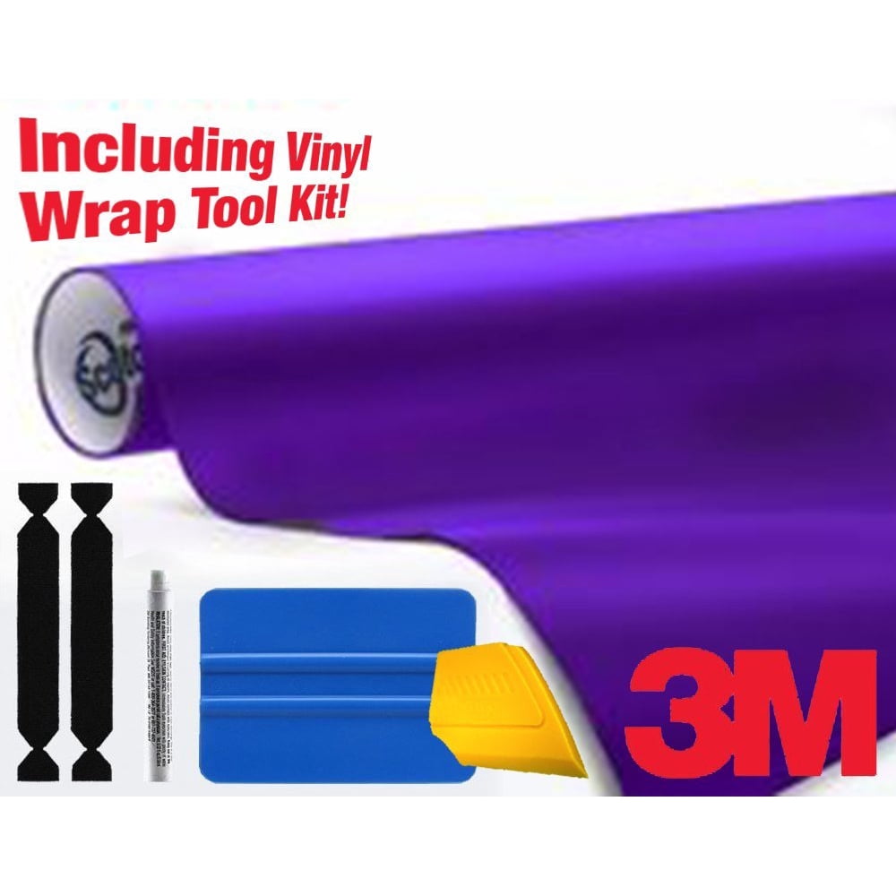 3M Matte Royal Purple 1080 Air-Release Vinyl Wrap Roll - Including ...