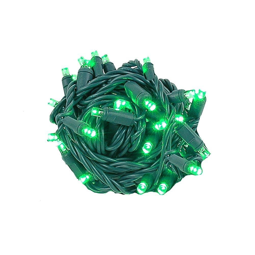Click here for Novelty Lights Coaxial 24 Pack 25 Feet 50 Green Le... prices