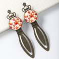 Maple leaf Vintage Copper Crown-Shaped Bookmarks: Stainless Steel ...
