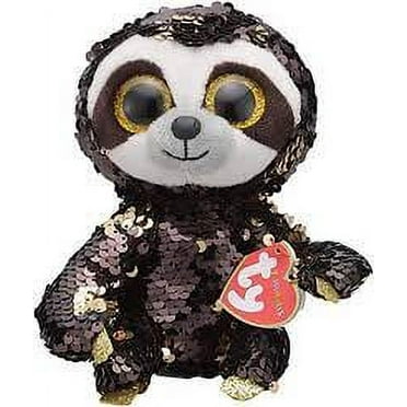 TY Beanie Boo Dangler Sloth 6" Sequin Plush - Walmart.com
