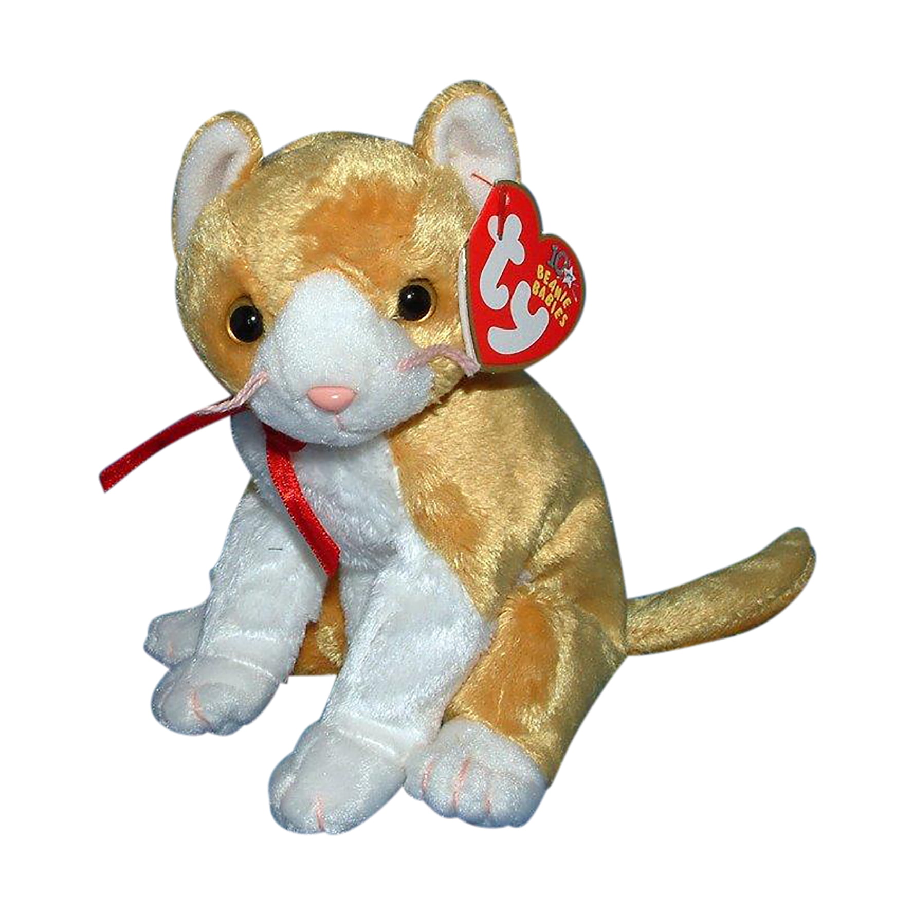 Ty Beanie Baby: Tangles the Cat | Stuffed Animal | MWMT - Walmart.com