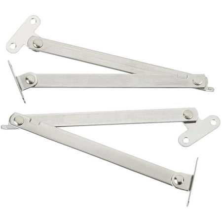 Folding Pull Bar Lid Lift Up Stay Door Support Hinges for Kitchen ...