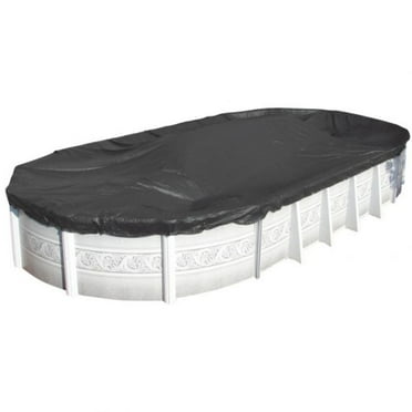 Pool Mate 15 Year Extra-Large Mesh Platinum Silver Round Winter Pool ...