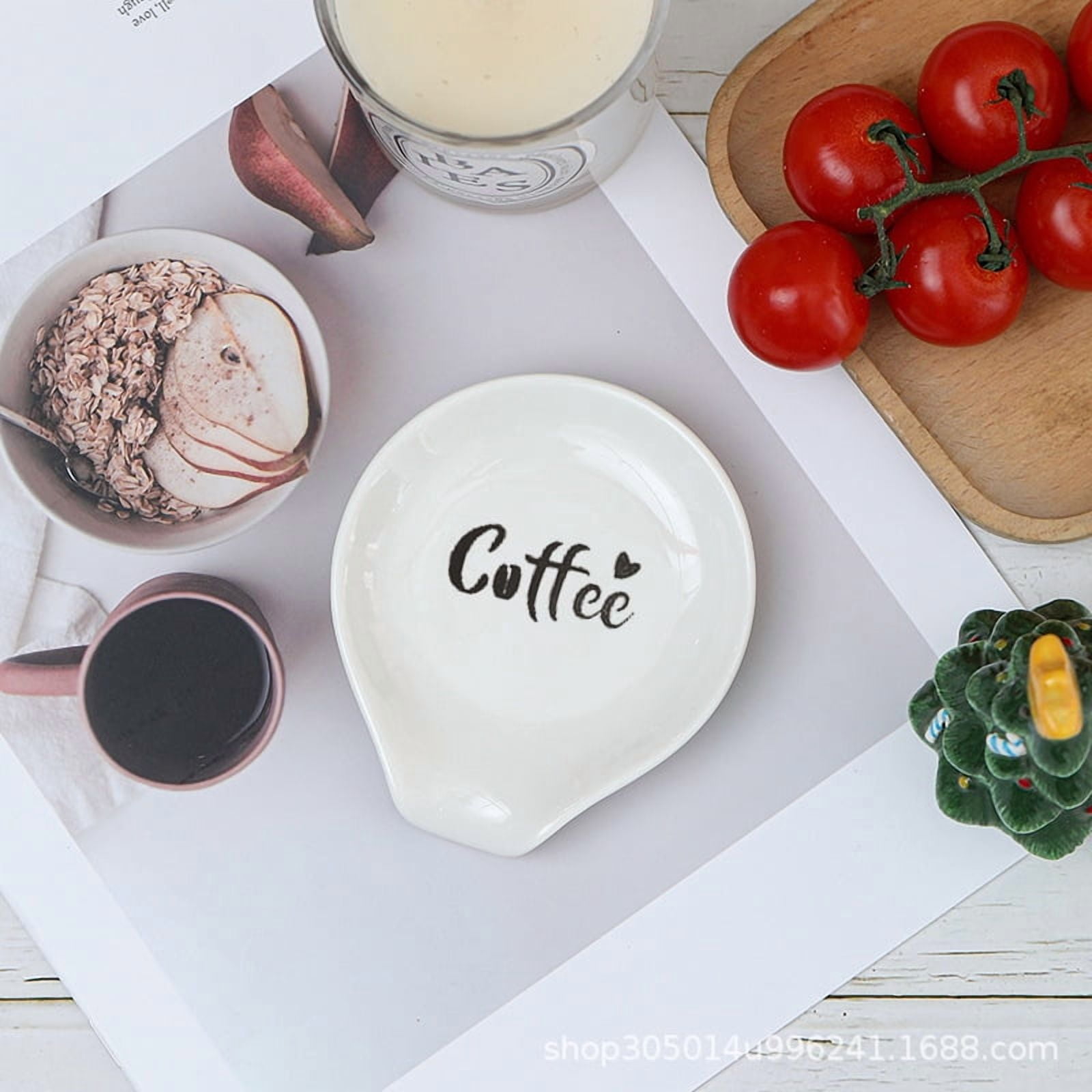 Click here for Shisuyan Coffee Spoon Rest: Ceramic Small Porcelai... prices