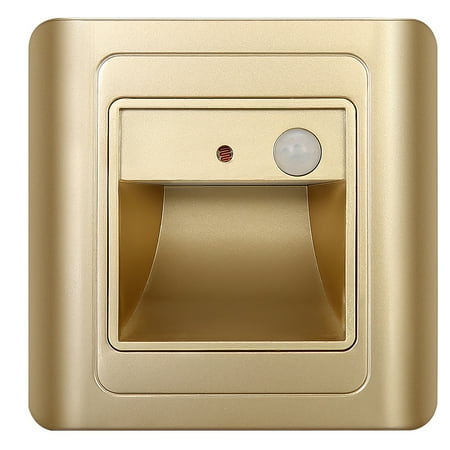 LED Floor Step Light Embedded Wall Corner Foot Light Human Body ...