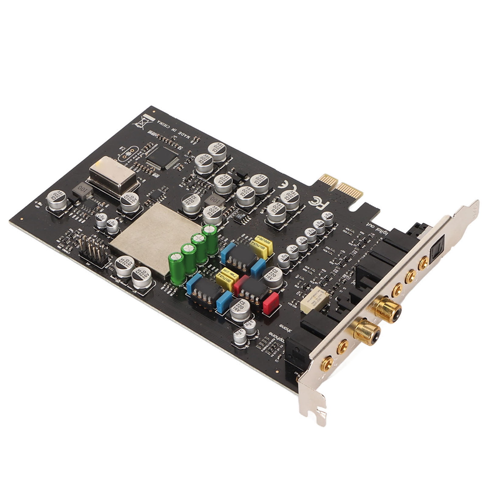 Tarjeta De Sonido PCIe, Tarjeta De Sonido PCI Express De 7.1 Canales ...