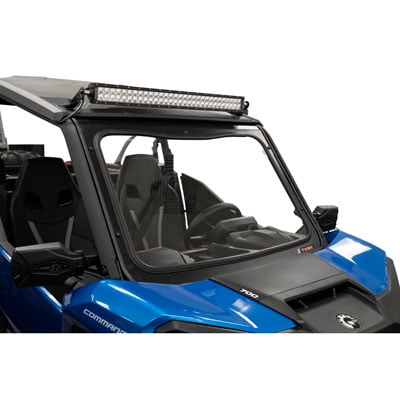 UTV Full Glass Windshield with 12" Windshield Wiper Compatible With Can ...