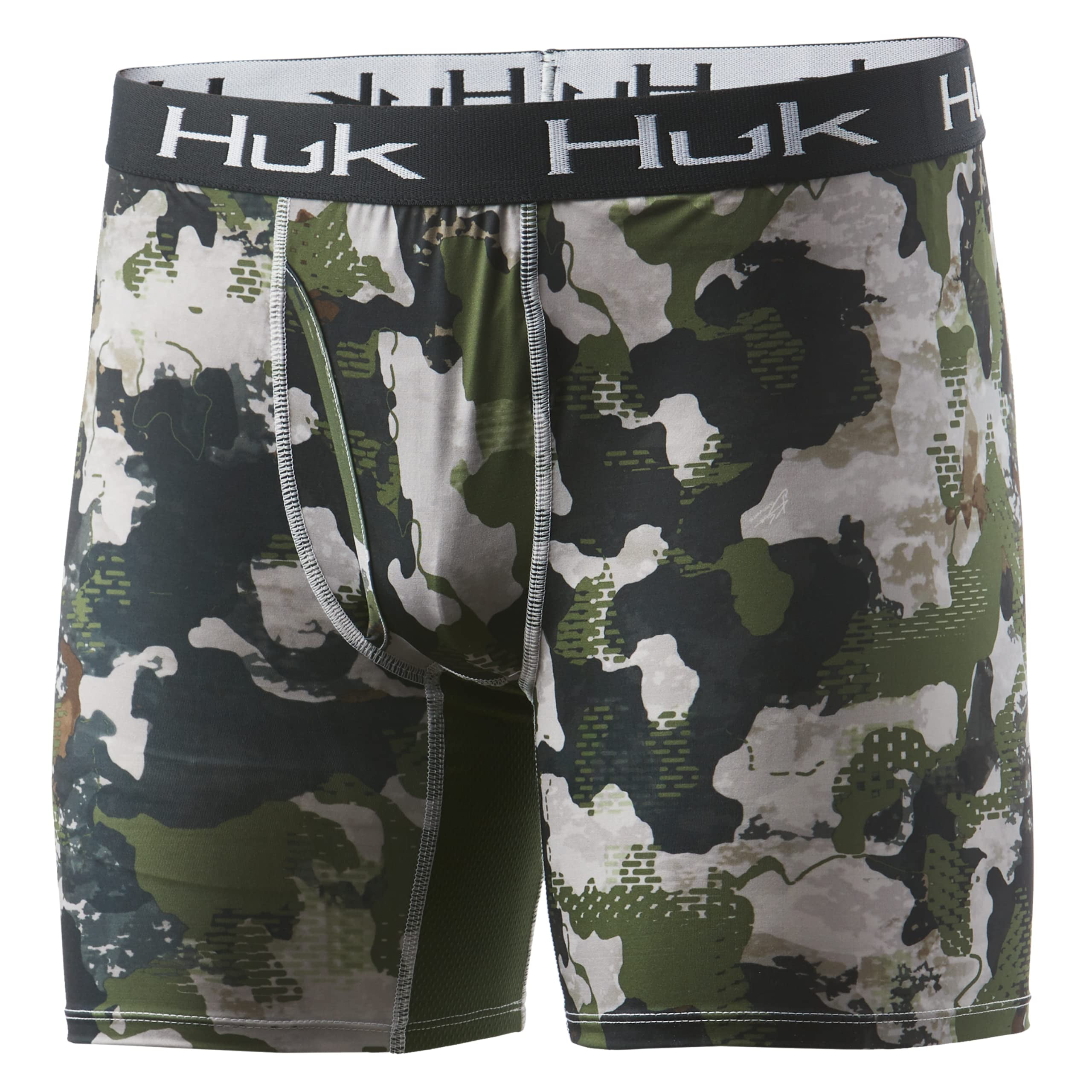 Huk Refraction Camo Boxer (Refraction - Hunt Club Camo, Large ...
