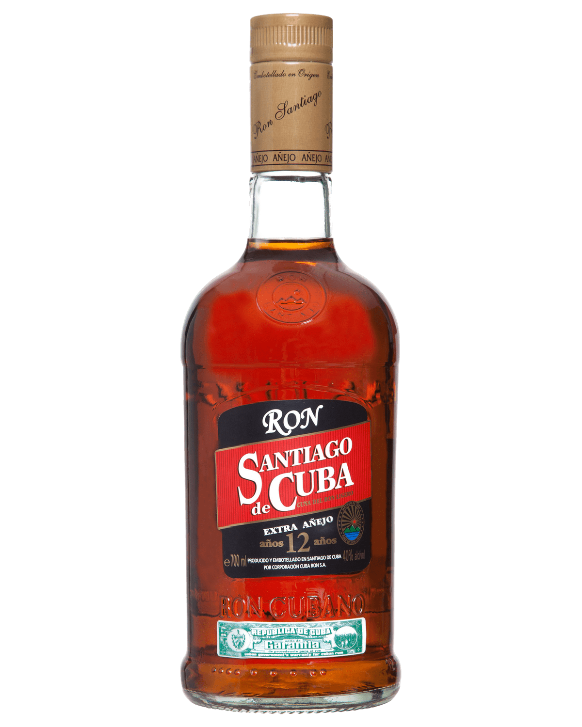 Paquete de 3 Ron Santiago De Cuba Extra Añejo 12 Años 700 ml Santiago ...