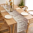 Brown Eucalyptus Leaves Table Runner 36 Inches Long Farmhouse Dress ...
