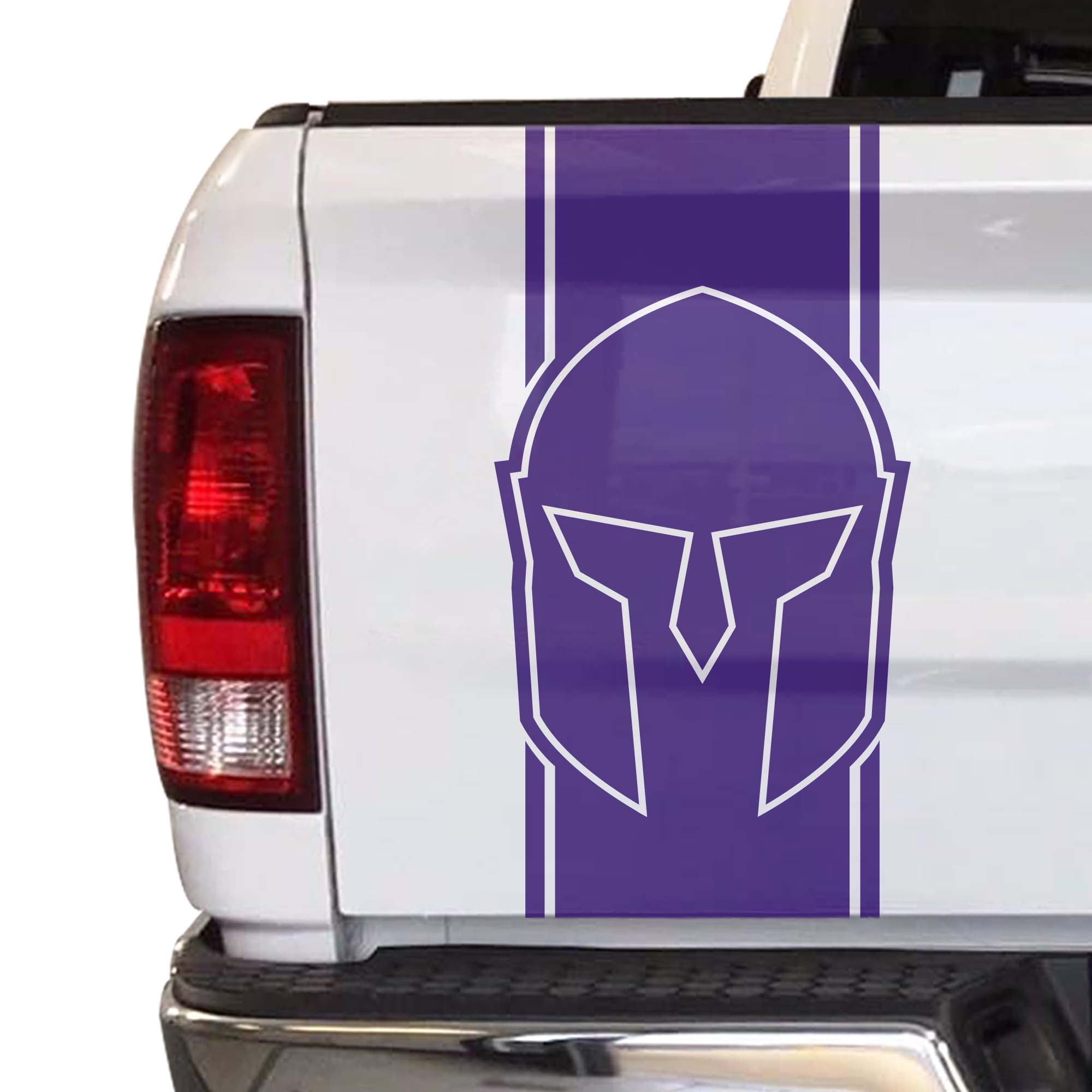 Spartan Helmet Decal Gladiator Sticker Truck Tailgate Vinyl Decal ...