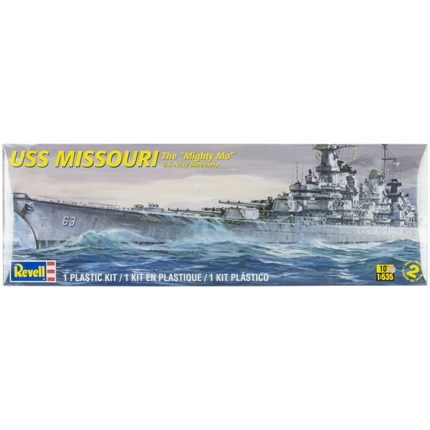 Plastic Model Kit USS Missouri Battleship 1:535 - Walmart.com