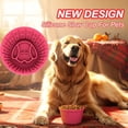 AOOOWER Pet Slow Feeder Dog Lick Bowl With Raised Pattern To Encourage ...