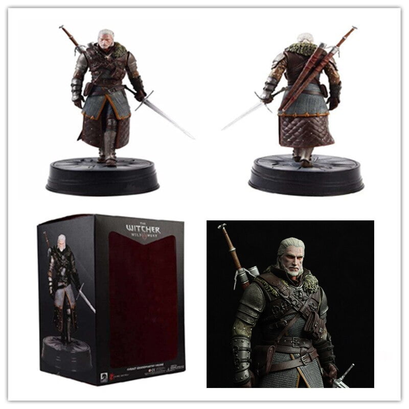 Witcher-ed 3 Interface Pig Dose 907 figura de acción Geralt de Rivia ...