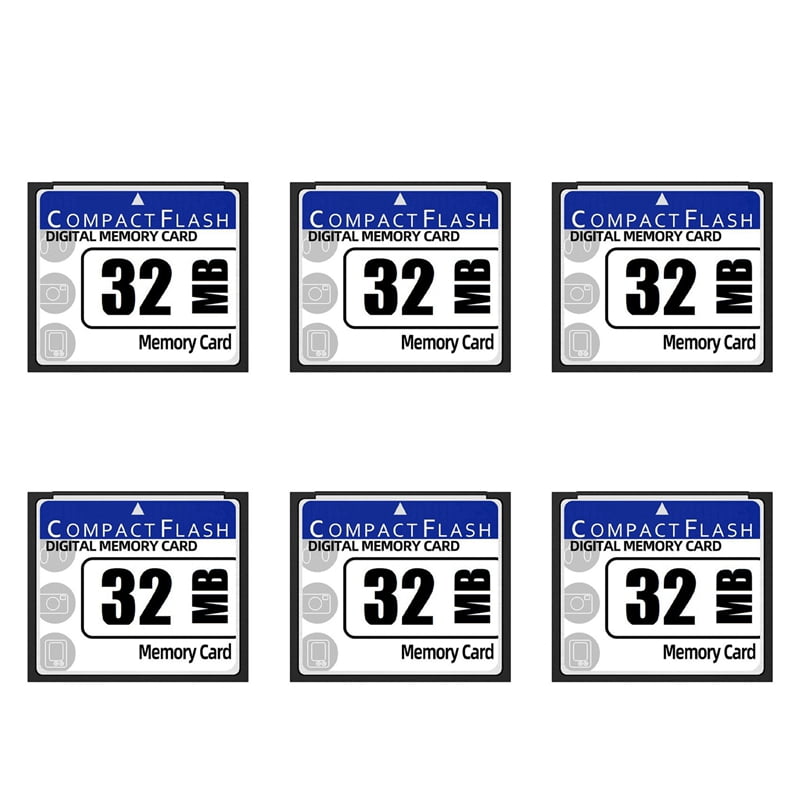 Click here for Unbranded 6x 32mb Compact Flash Memory Card For Ca... prices