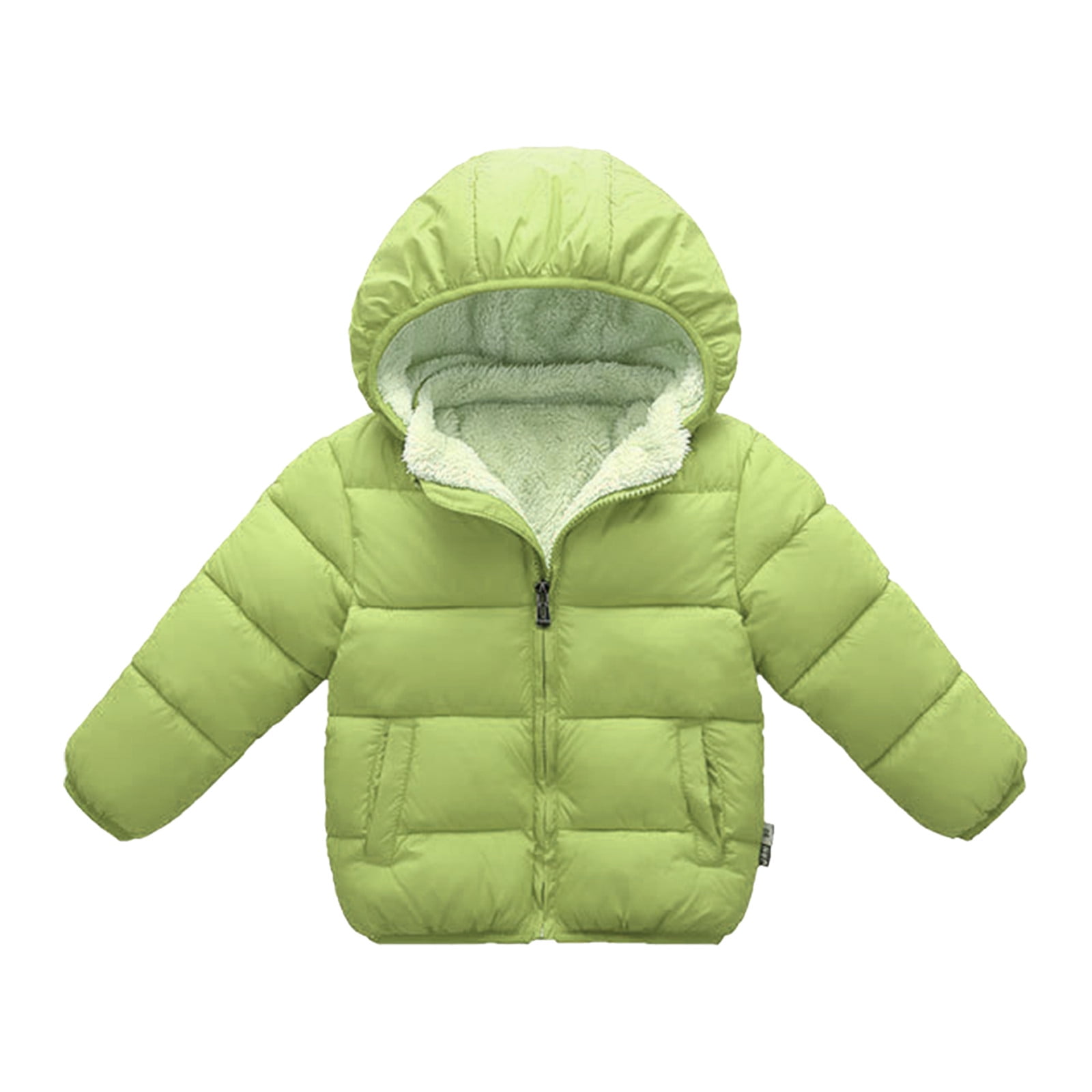 YYDGH Winter Toddler Baby Fleece Coat Solid Warm Jacket Baby Boys Girls ...