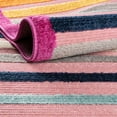 Rugs.com Aruba Outdoor Collection Rug – 6' x 9' Pink Low-Pile Rug ...
