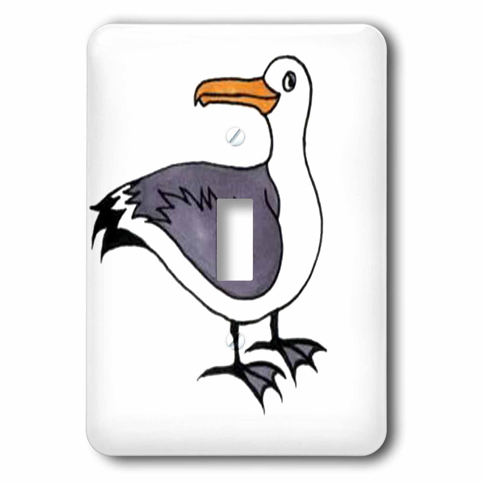 3dRose Sammy Seagull - Single Toggle Switch (lsp_1103_1) - Walmart.com