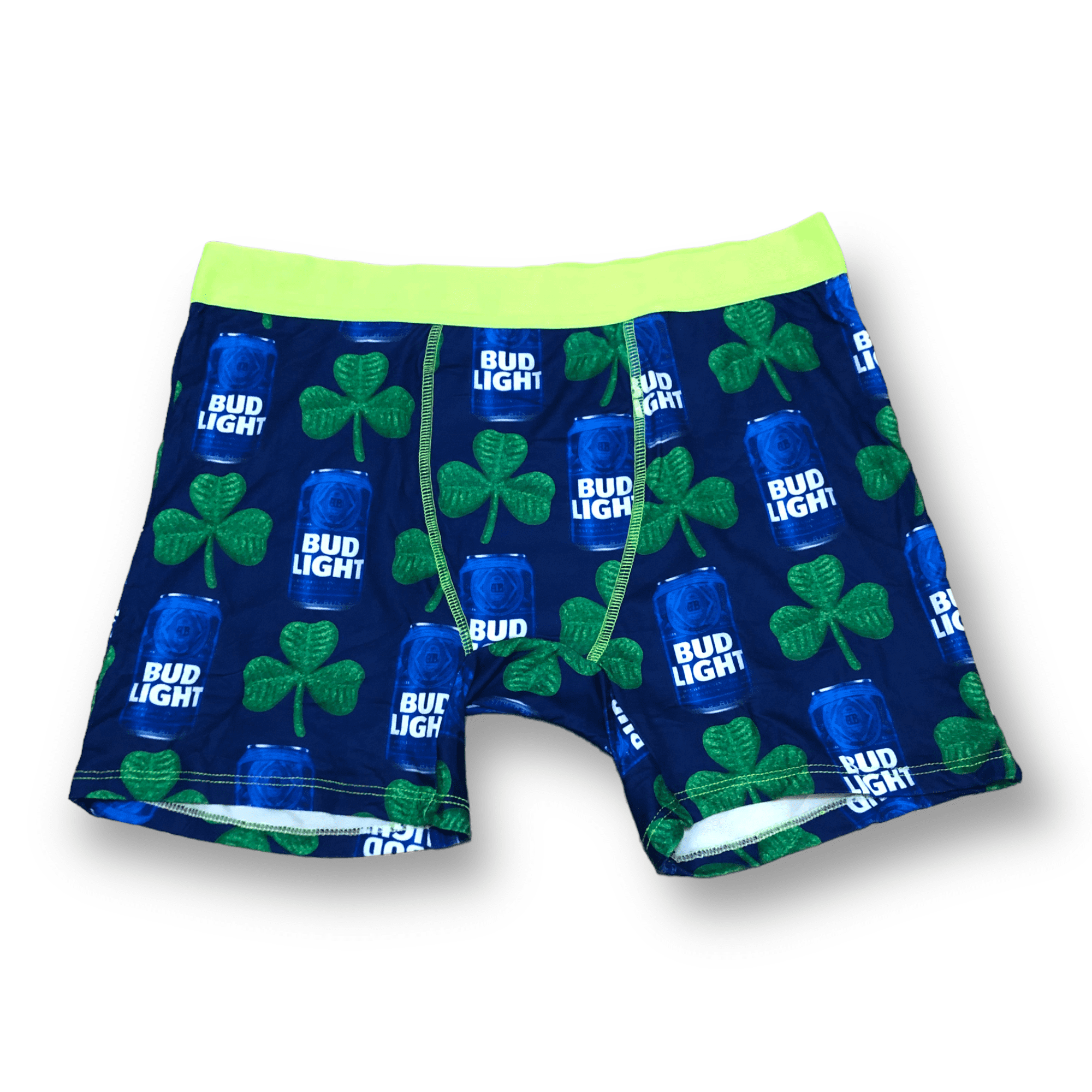 Crazy Boxer Bud Light Shamrocks Men's Boxer Briefs - Walmart.com