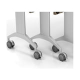 Special-T Link 72 Metallic Silver Flip Base - 27.75" Height x 17.50 ...