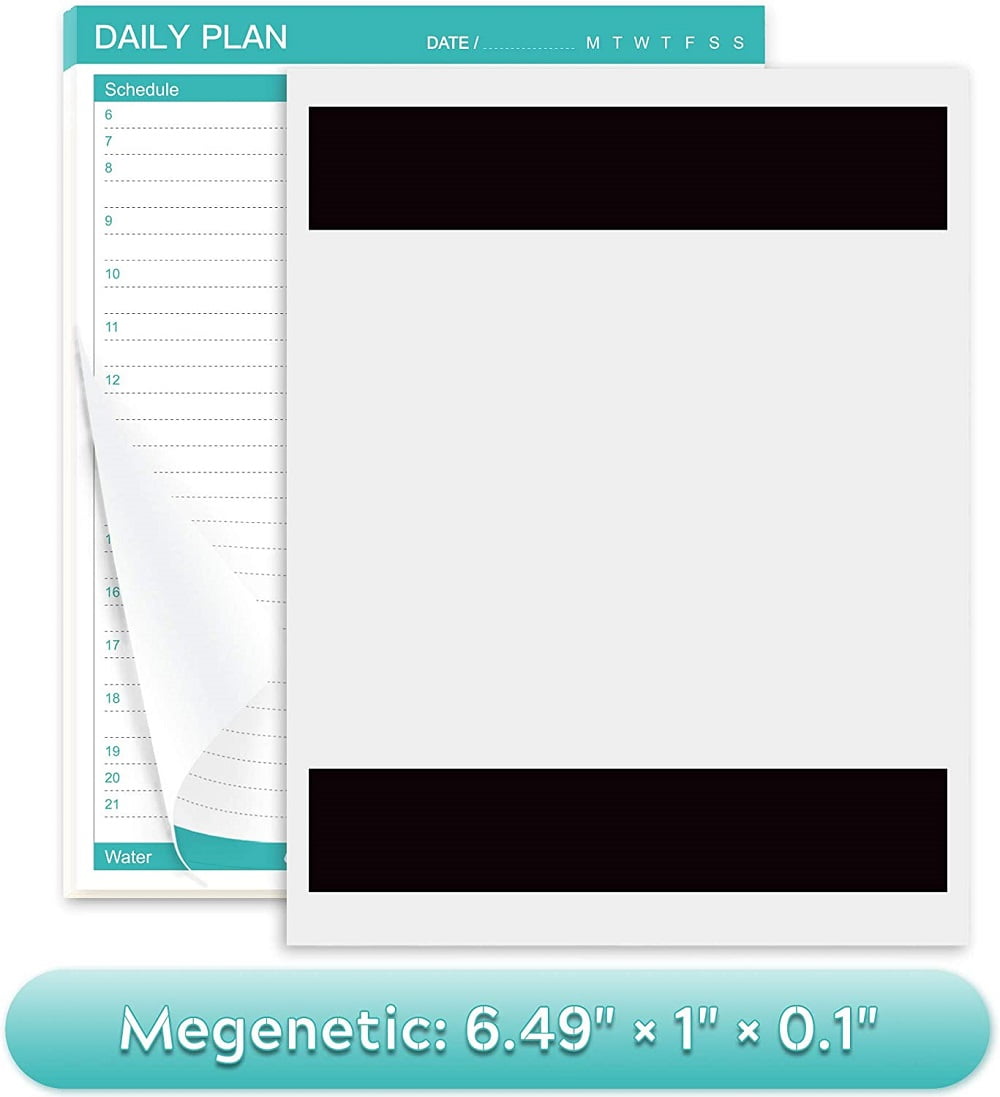 Daily Planner and to Do List Magnetic Notepads - Magnetic Undated Daily ...