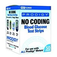 Prodigy No Coding Blood Glucose Test Strips, 50 Count - Walmart.com