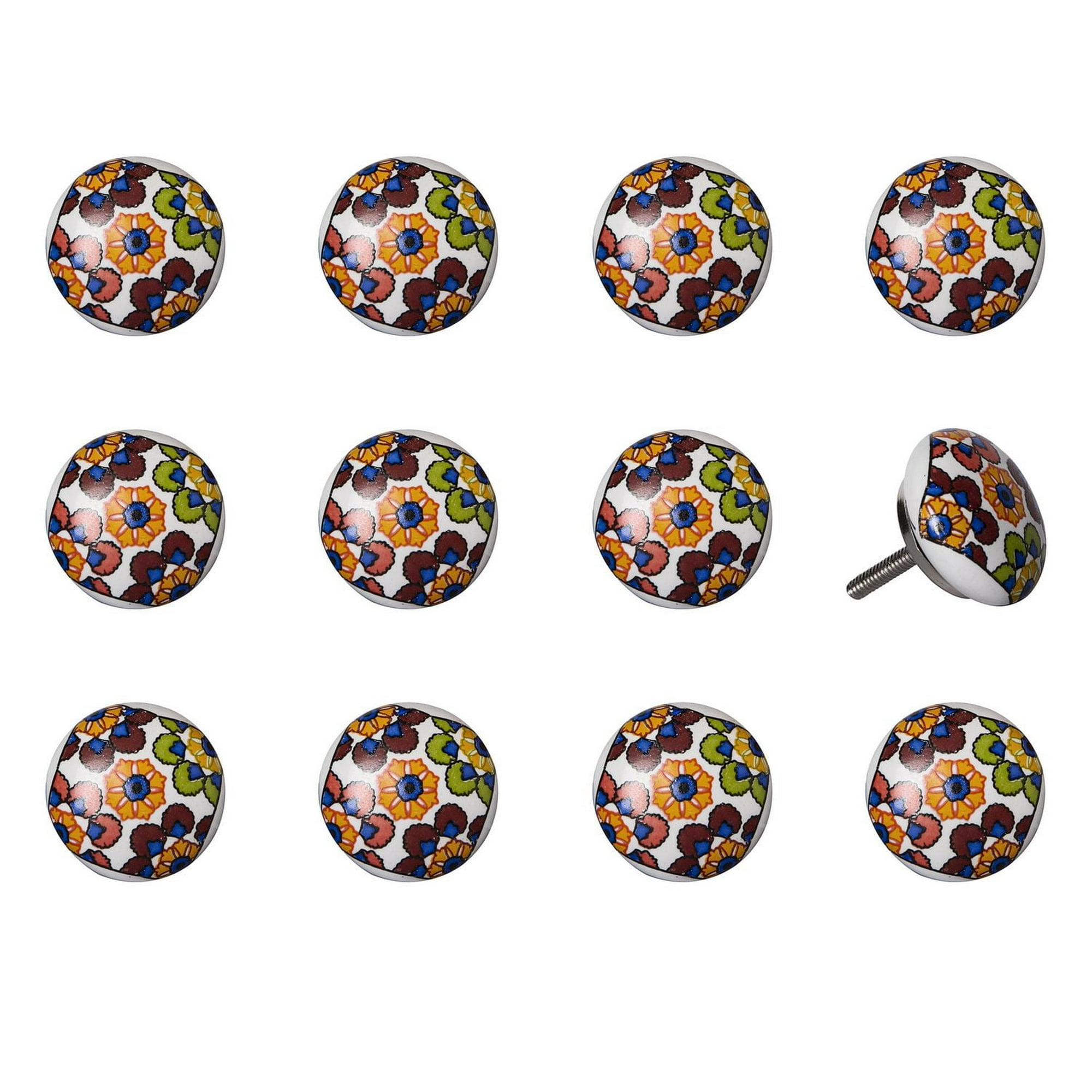 Click here for H-Taj Hotel Knob-It Vintage Handpainted Ceramic Kn... prices