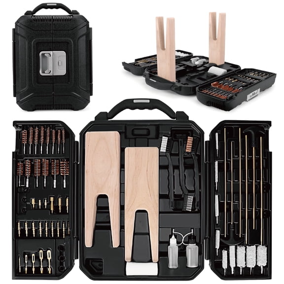 Hoppes #9 Universal Complete Gun Cleaning Kit - Handgun, Rifle, Shotgun ...