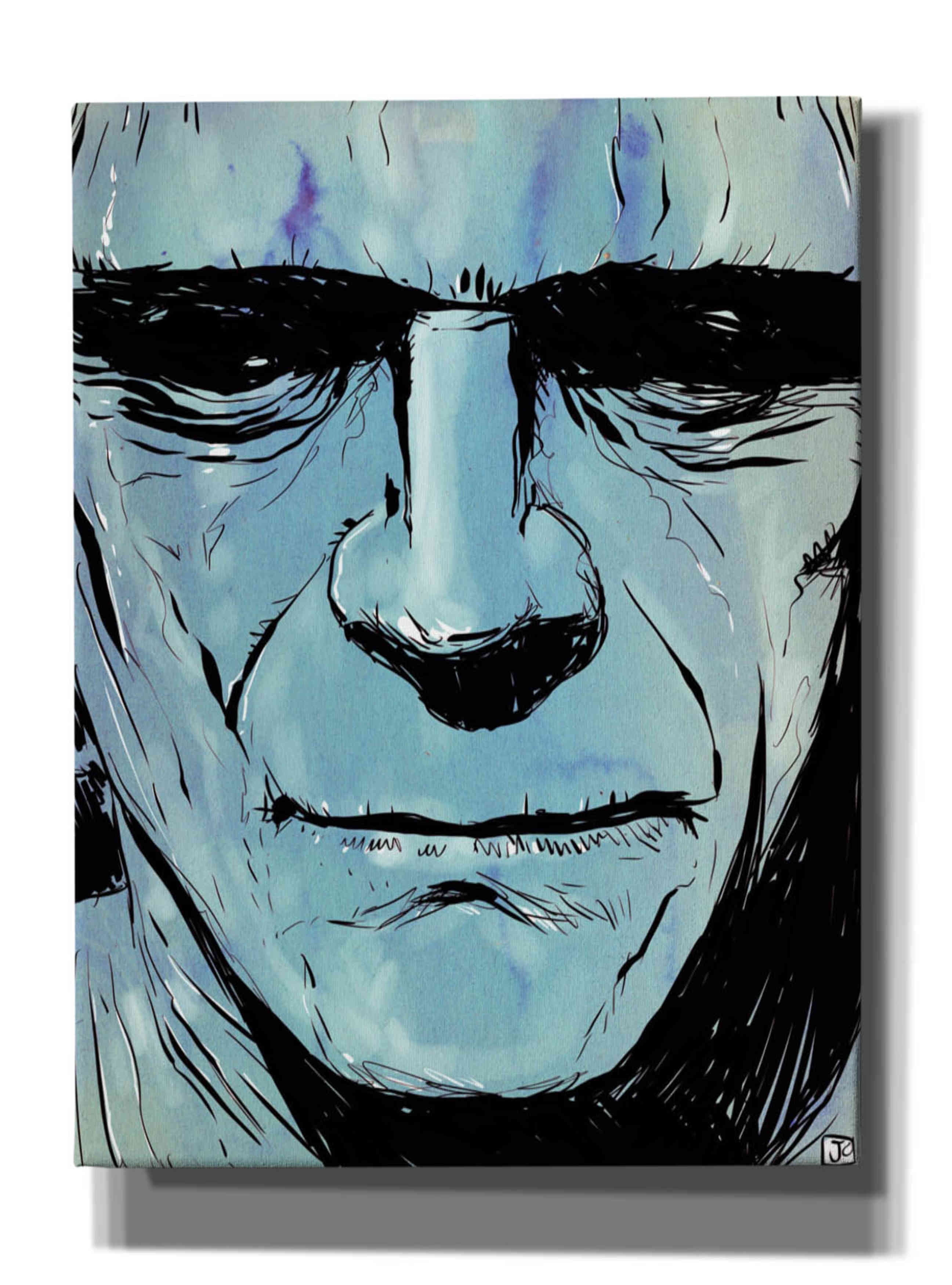 Epic Graffiti 'Frankenstein' by Giuseppe Cristiano, Canvas Wall Art, 40 ...