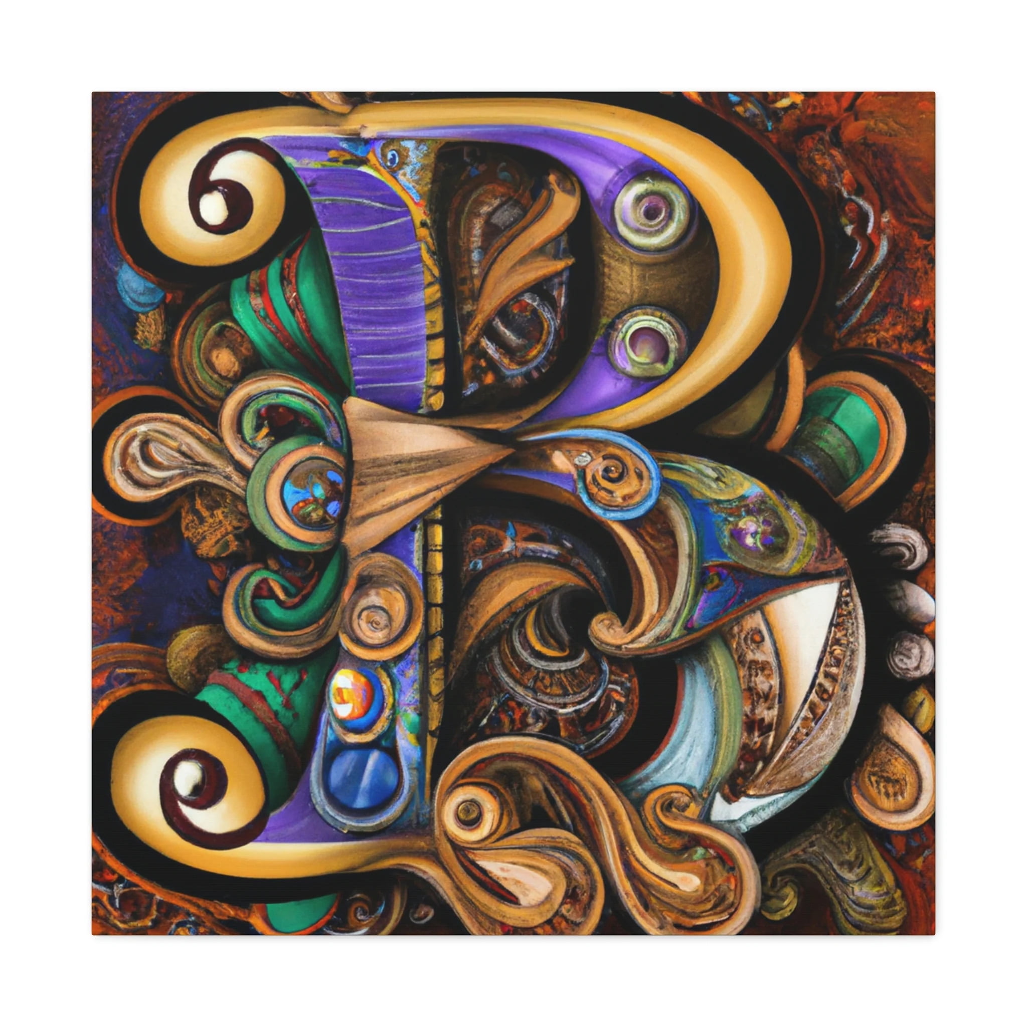 The Bewitching Fleur de Lis - Canvas - Walmart.com