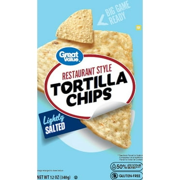 Great Value Restaurant Style White Corn Tortilla Chips, 13 oz - Walmart.com