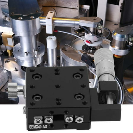 Black Anodized Linear Guide X Linear Stages Accuracy: 0.01mm Fine ...