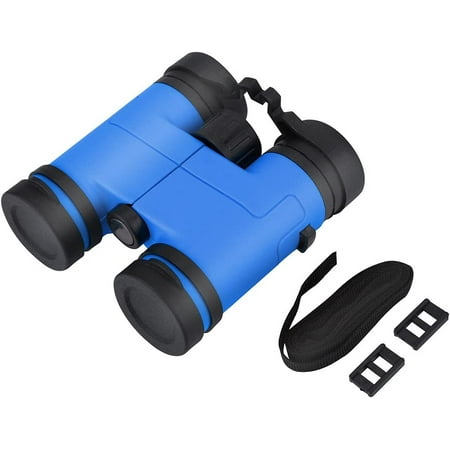 Child Binocular, Mini Toy Red Film Lens Binoculars Set with Lanyard ...