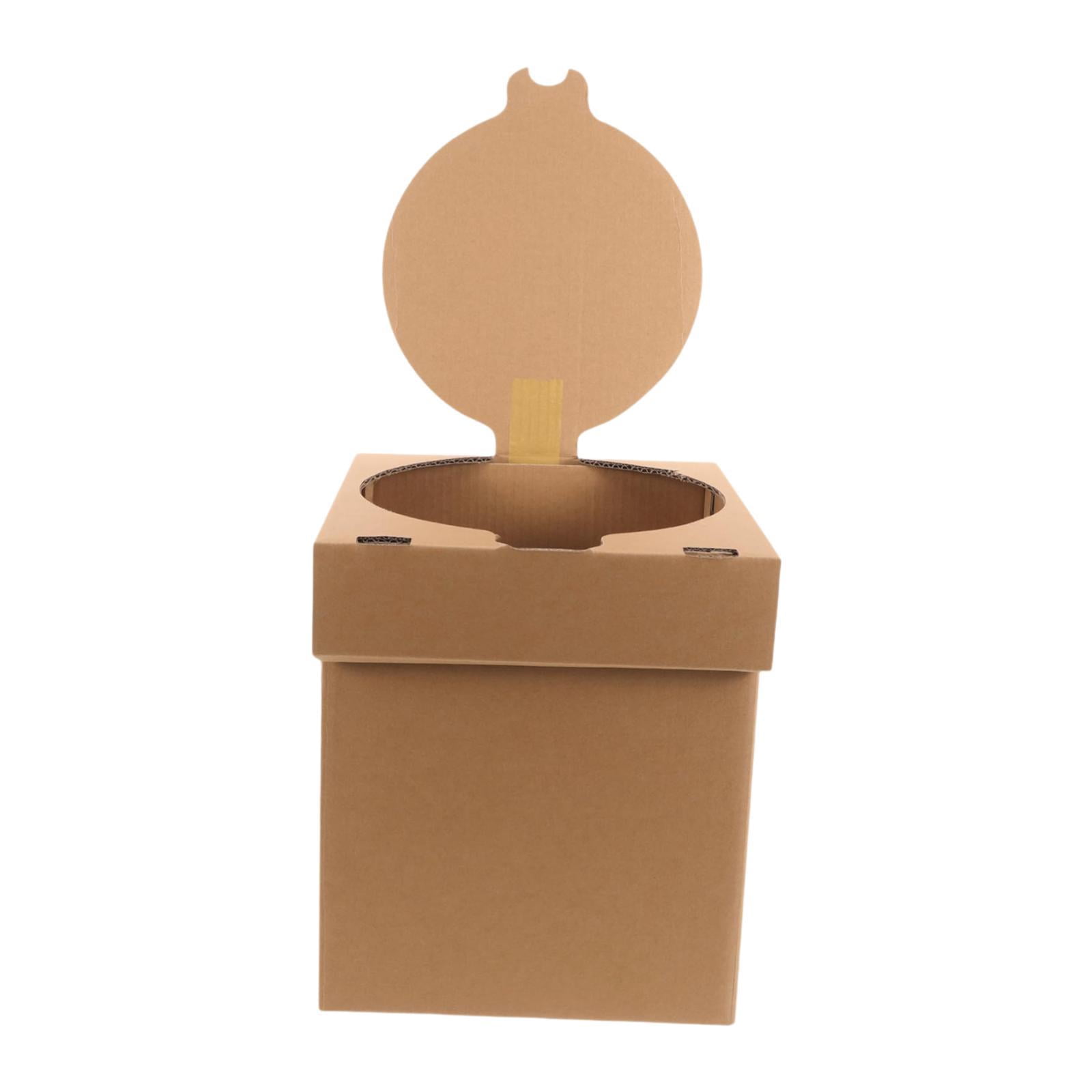Inodoro plegable para acampar, cubo de basura multiusos, inodoro de ...