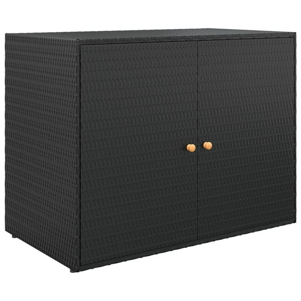 vidaXL Storage Unit Outdoor Storage Cabinet Patio Storage Box Poly ...