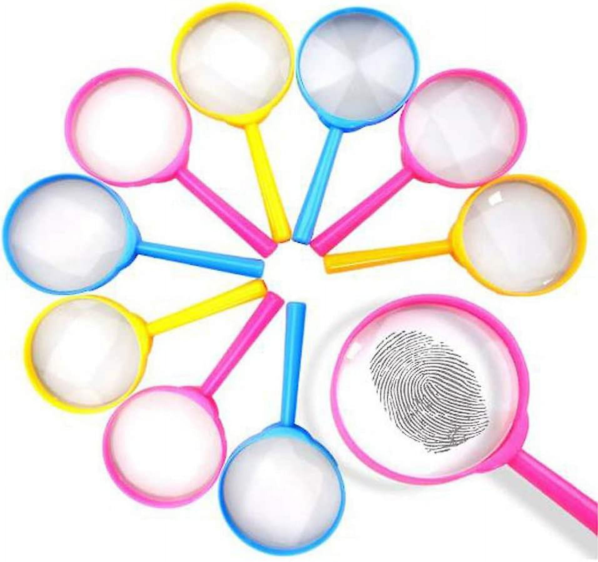10 piezas de lupas, lupas para niños, para estudiantes de rompecabezas ...