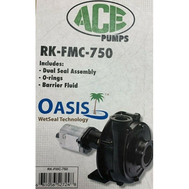 RK-FMC-750 (52724) Ace Pumps Repair Kit For Oasis Wet Seal Pump ...
