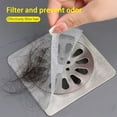 JYYYBF Disposable Shower Drain Hair Catcher Bathroom Shower Drain Cover ...