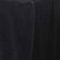 Efavormart 6FT Fitted Black Polyester Rectangular Table Cover for ...