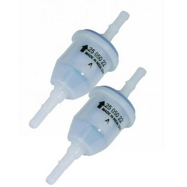 Kohler (2 Pack) 25 050 22-S Engine Fuel Filter 51 Micron With 1/4 Fuel ...