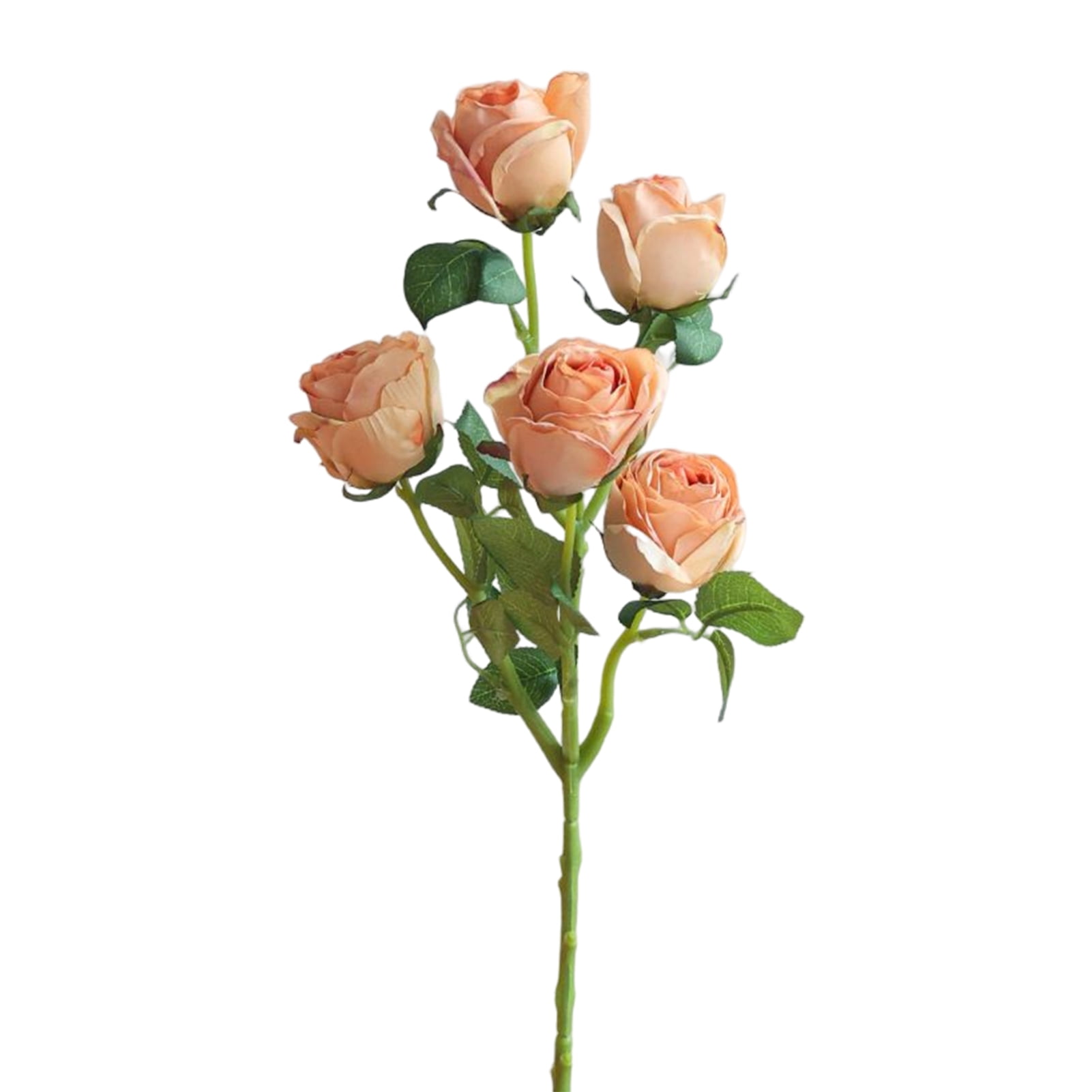 Manunclaims 1 Branch Fake Flowers Real Touch Unfading Multi-Functional ...